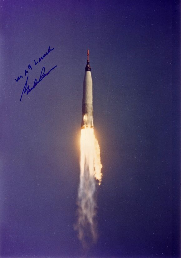 Bonhams : FAITH 7—MA 9 ROCKETS AWAY.