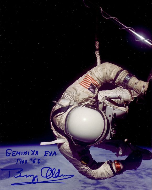 Bonhams : ALDRIN'S WALK IN SPACE.