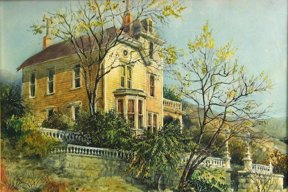 Bonhams : James Kramer (American, born 1927) The castle, Nevada City ...