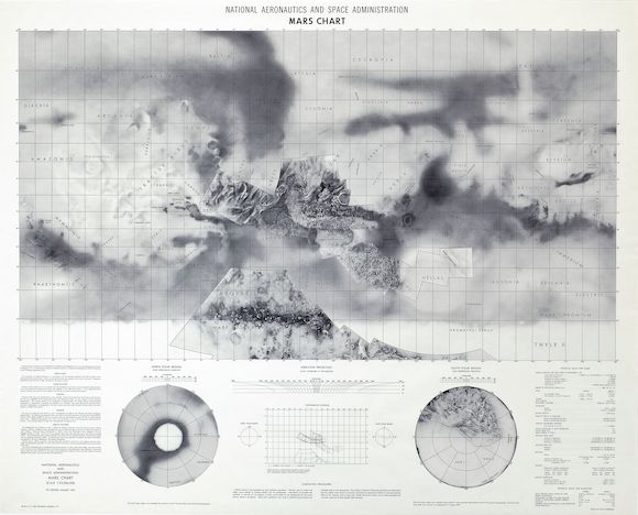 Bonhams : EARLY MARS CHART.