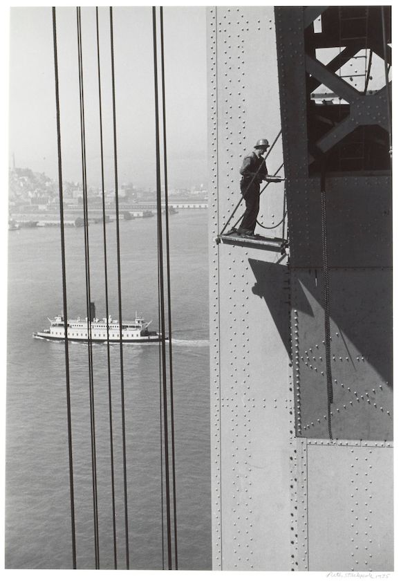 Bonhams : Peter Stackpole (American, 1913-1997); Construction of the ...