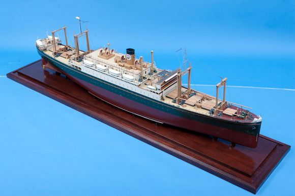 Bonhams : A fine presentation model of the passenger ship S.S ...