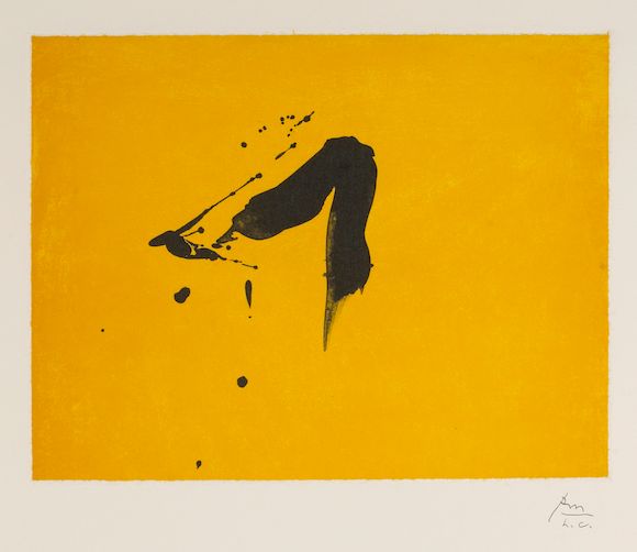 Bonhams : Robert Motherwell (American, 1915-1991); from Octavio Paz ...