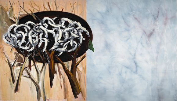 Bonhams : Sabina Ott (American, born 1955) Material Fiction 1 (diptych ...