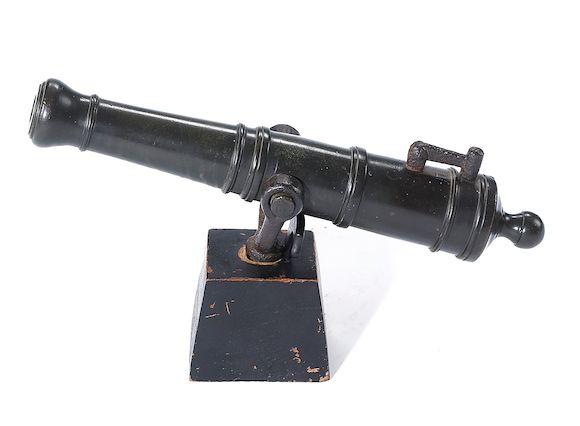 Bonhams : A bronze rail gun