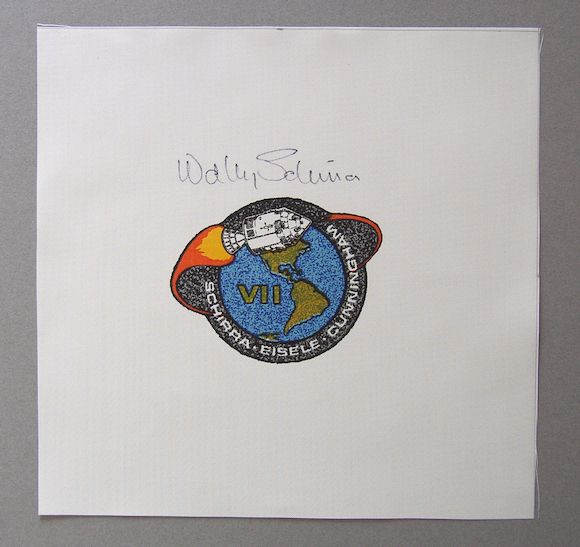 Bonhams : APOLLO 7 BETA CLOTH EMBLEM—SIGNED.