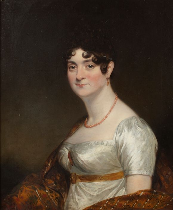 Bonhams : Archer James Oliver (British, 1774-1842) A portrait of a lady ...