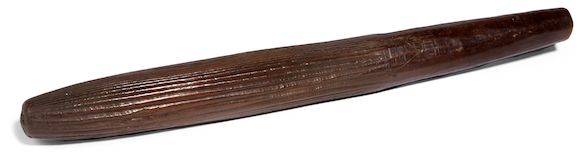 Bonhams : A rare preliminary stage kapa beater, hohoa, Hawaiian Islands