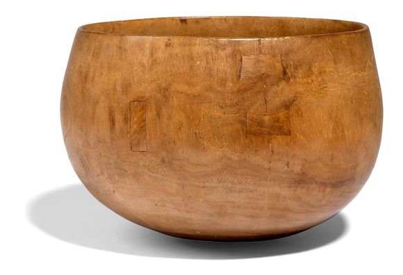 Bonhams : A rare and choice wood bowl, pakaka, Hawaiian Islands