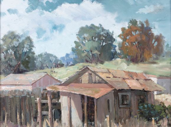 Bonhams : Attributed to Selden Connor Gile (American, 1877-1947) Farm ...