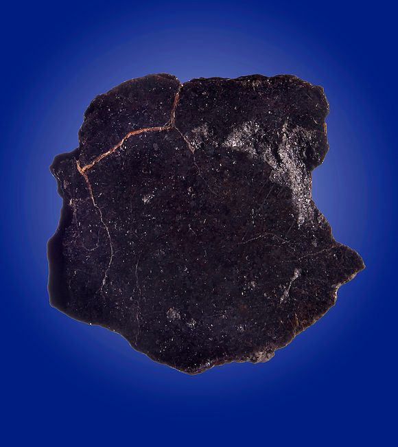 Bonhams : Angrite Complete Slice - A Meteorite from Mercury