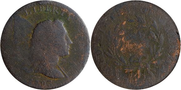Bonhams : 1793 1C Liberty Cap Fair 2 PCGS