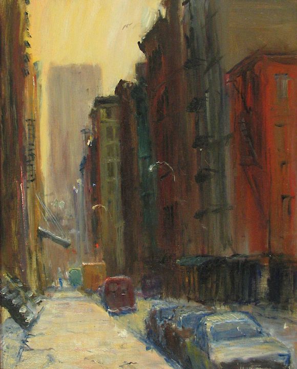 Bonhams : Anthony Springer (1928-1995) SoHo 24 x 20in