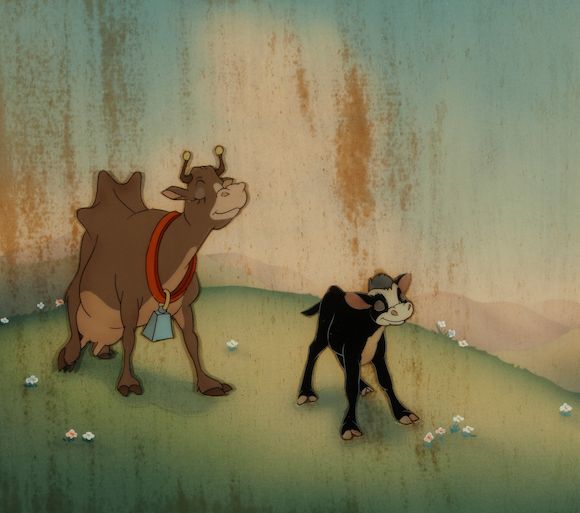 Bonhams : A Walt Disney celluloid from Ferdinand the Bull