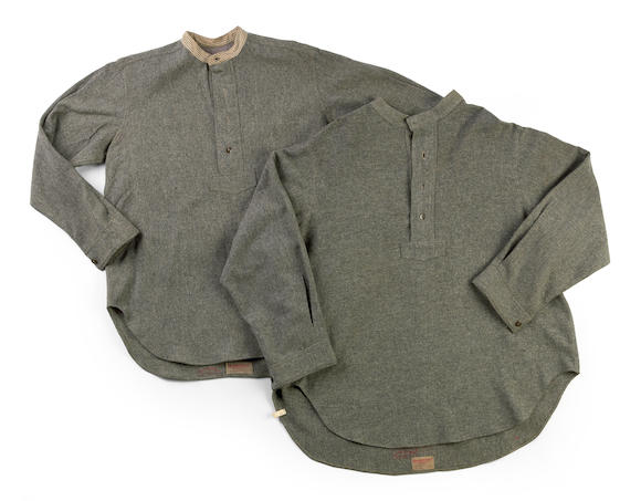 Bonhams A Stan Laurel And Oliver Hardy Set Of Shirts From Bonnie Scotland