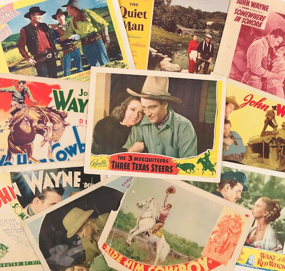 Bonhams : A John Wayne collection of film posters, 1940s-1950s