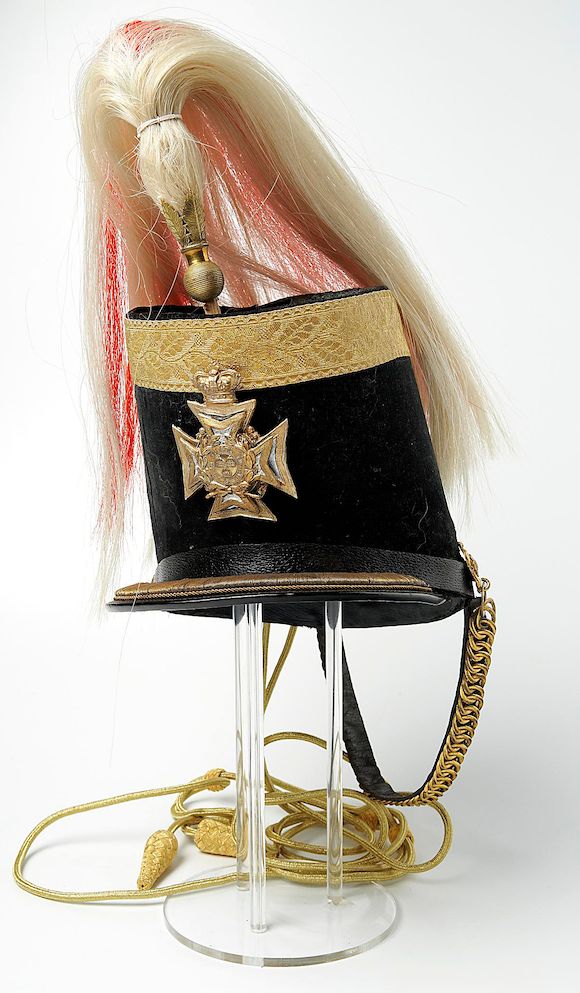 Bonhams : A composite 1847 Pattern light Dragoon Shako