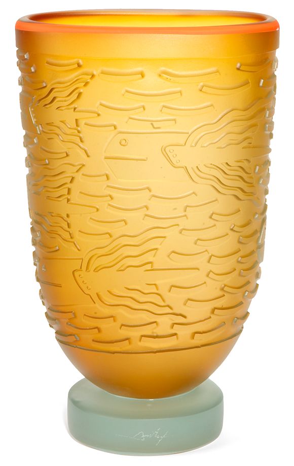 Bonhams : Dan Dailey (American, born 1947) Fish Vase, 1981