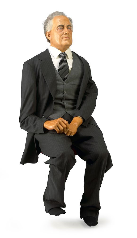 Bonhams : A Franklin Delano Roosevelt life-size wax figure, 1980s ...