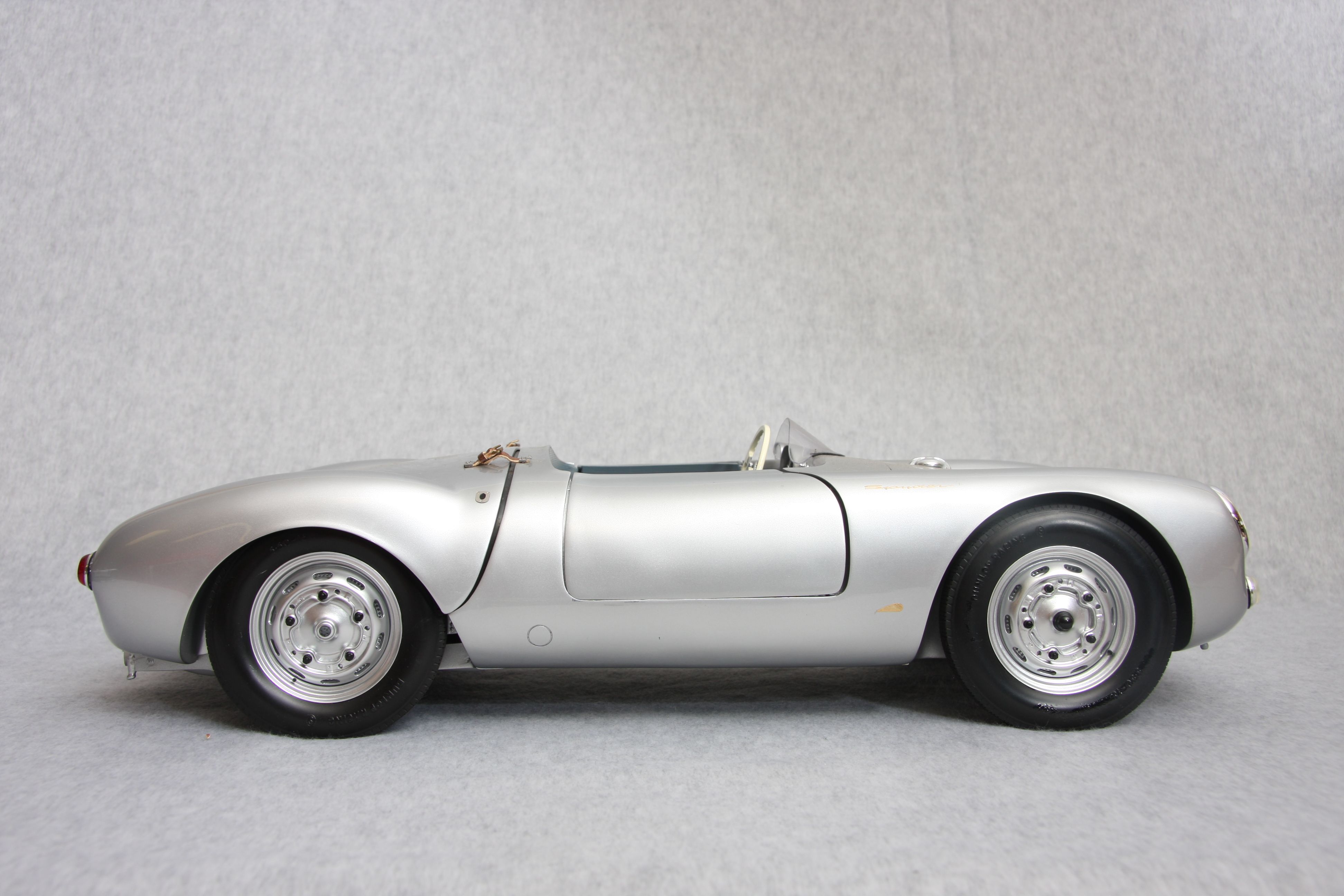 Bonhams Cars : A large scale model of a Porsche 550 Spyder by Real Art,