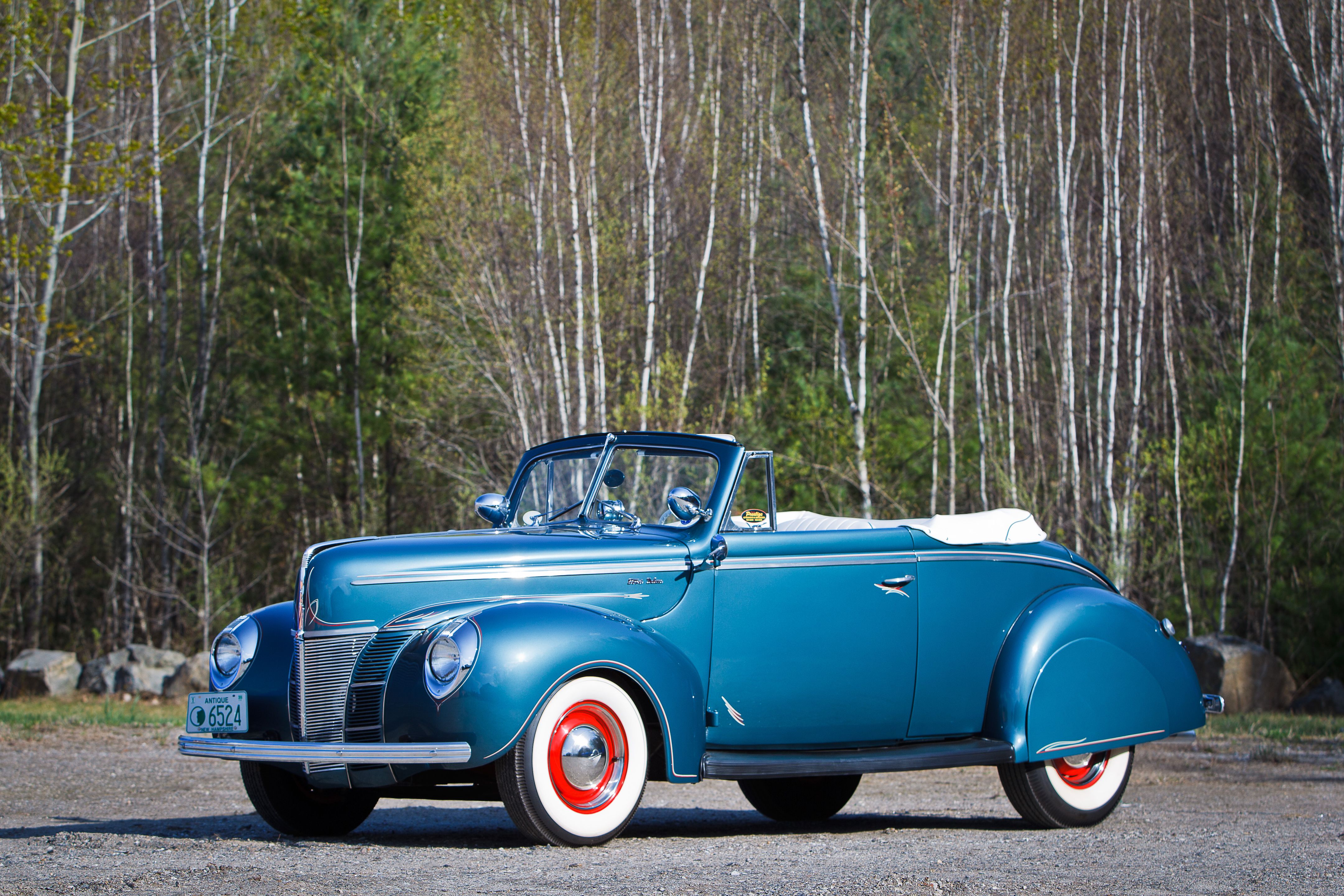 1940 Ford 11A Super Deluxe Convertible Coupe Chassis no. 18 5646174 ...