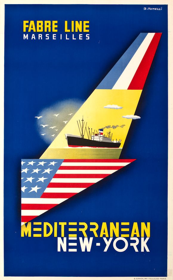 Bonhams : Giorgio Tonelli; Fabre Line - Marseilles;