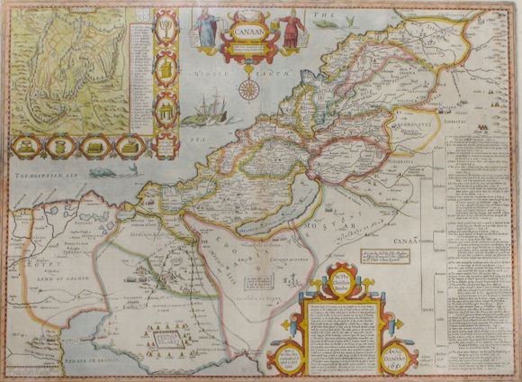 Bonhams : SPEED, JOHN. Canaan. London Basset & Chiswell, 1615 but 1676.