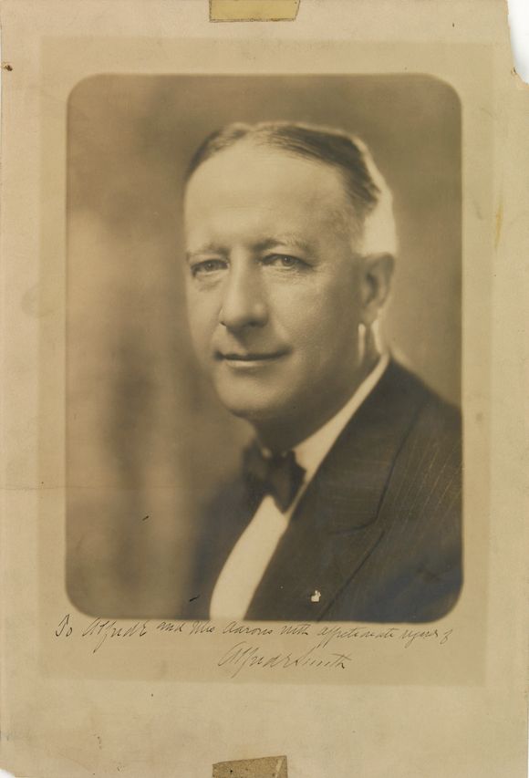 Bonhams : SMITH, ALFRED EMANUEL, JR. 1873-1944.