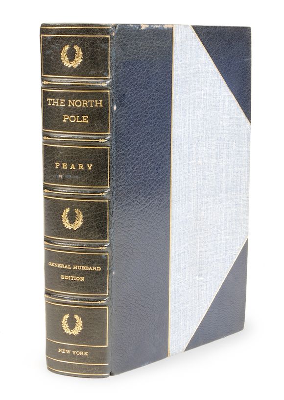 Bonhams : PEARY, ROBERT EDWIN. The North Pole its Discovery in 1909 ...