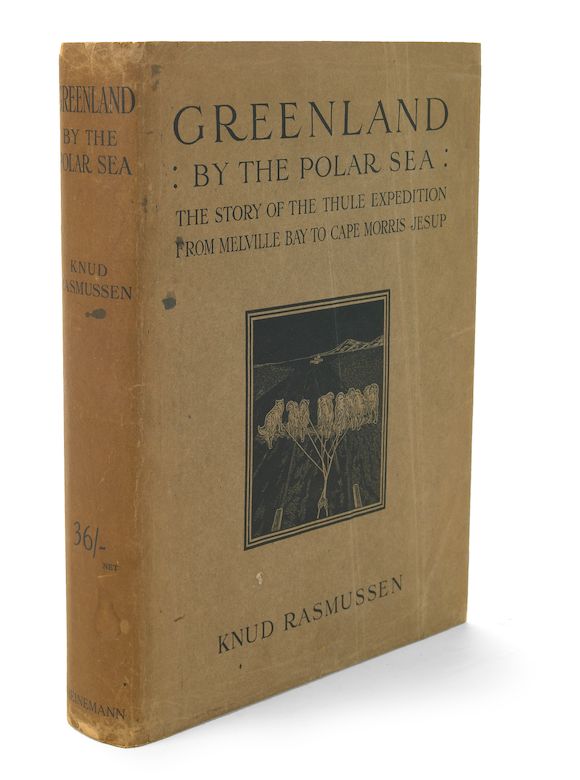 Bonhams : RASMUSSEN, KNUD. 1879-1933. Greenland by the Polar Sea: the ...