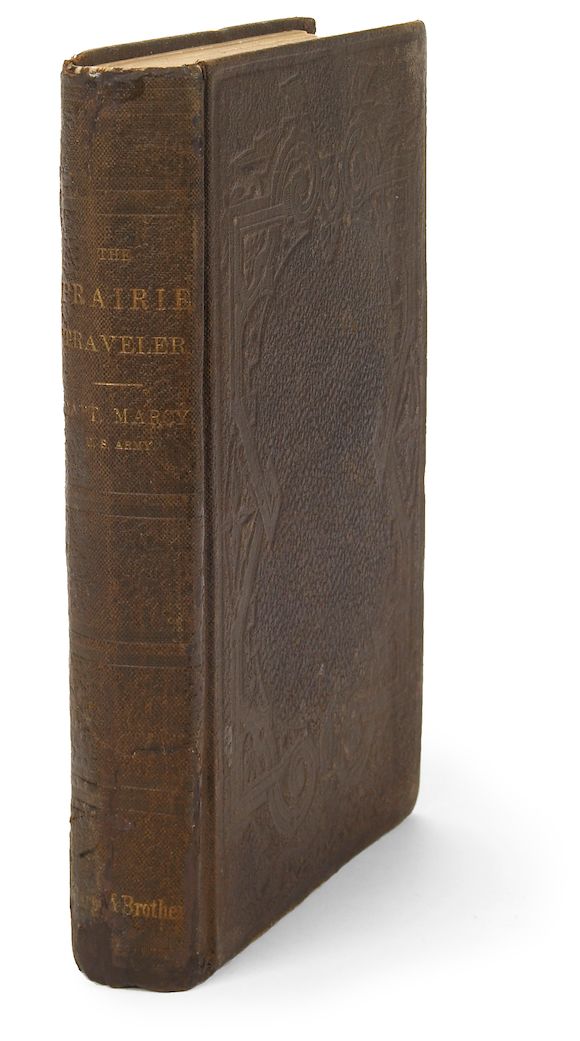 Bonhams : MARCY, RANDOLPH. The Prairie Traveler: a Hand-book for ...
