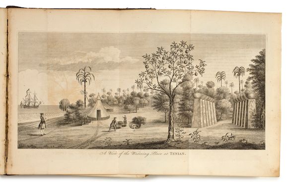 Bonhams : ANSON, GEORGE. 1697-1762. A Voyage Around the World, in the ...
