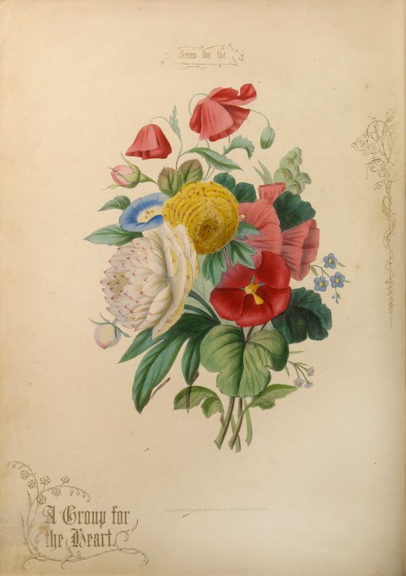 Bonhams : JERRARD, PAUL. Gems for the Drawing Room: Fruit & Flowers ...