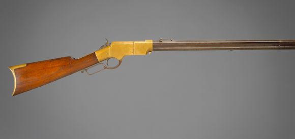 Bonhams : A Henry Model 1860 lever action rifle