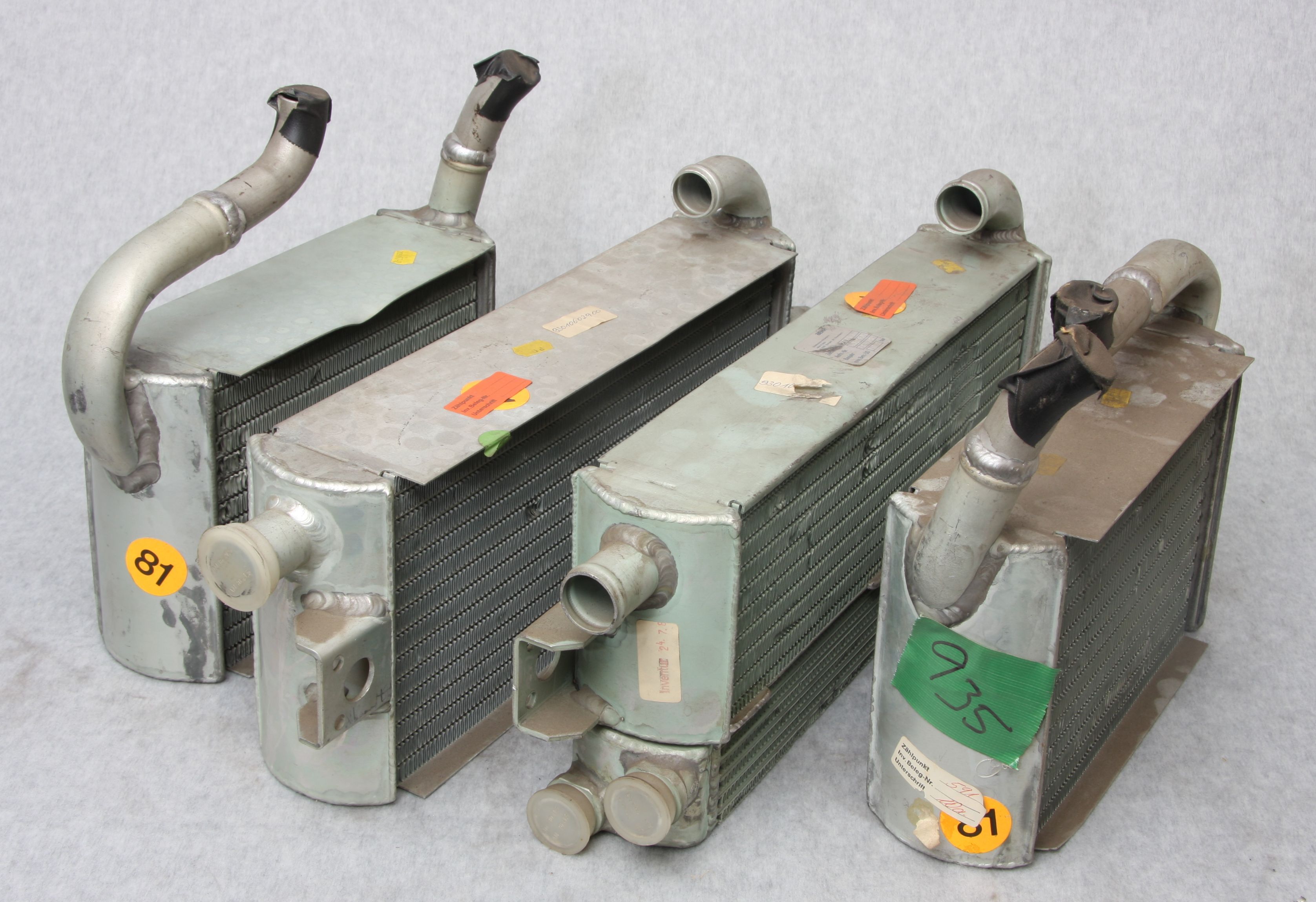 Bonhams Cars : A Porsche 935 radiator set,