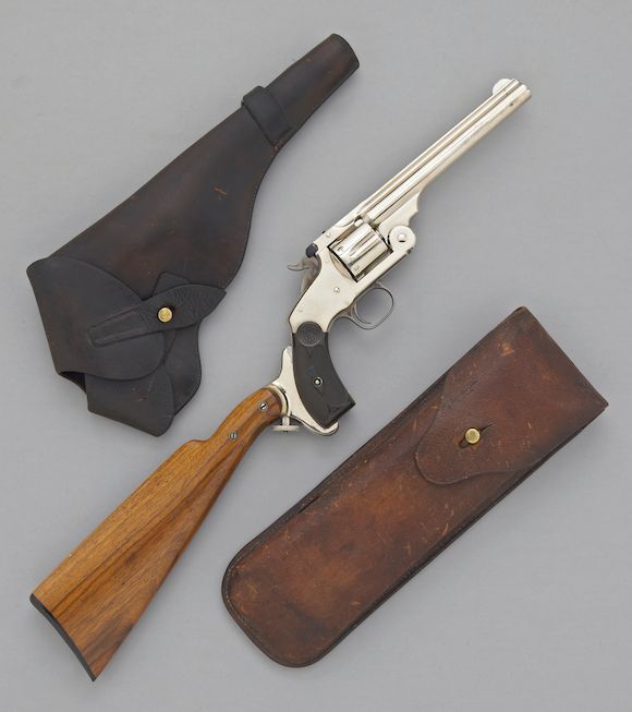 Bonhams : A rare Smith & Wesson Australian Colonial Police Contract New ...