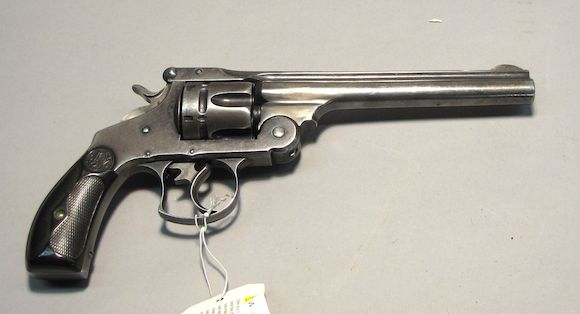 Bonhams : A Smith & Wesson .44 caliber double action revolver