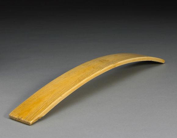 Bonhams : An ivory rank stick (gui) Late Ming Dynasty
