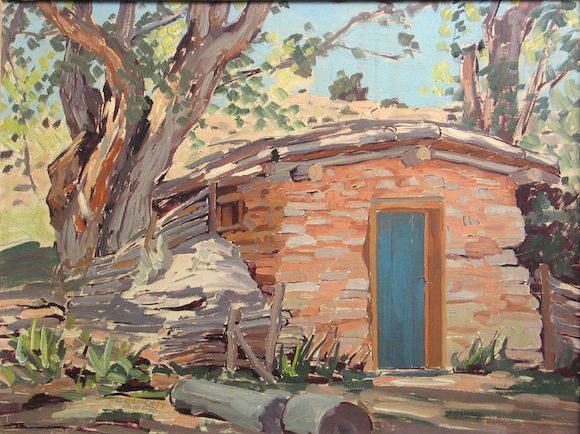 Bonhams : Conrad Buff (American, 1886-1975) Maynard Dixon's cool house ...