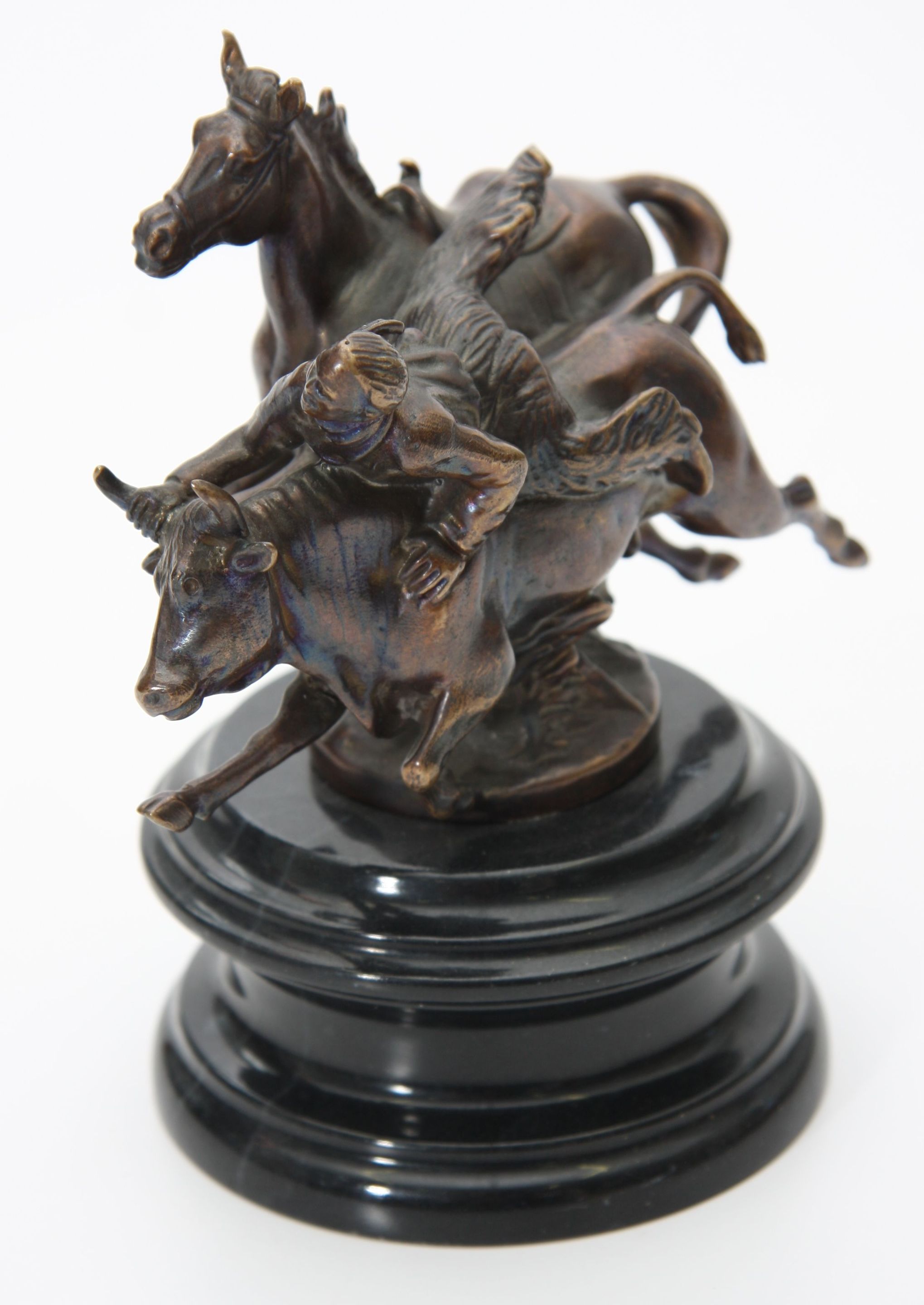 Bonhams Cars : A fine Rodeo mascot by John Dore, Sculpted by Charles ...