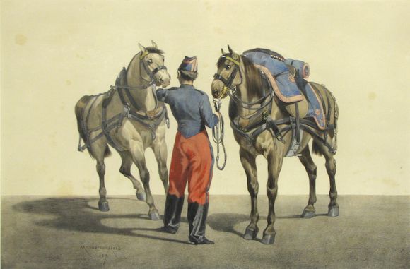 Bonhams : Edouard Armand-Dumaresq (French, 1826-1895); Escadron de ...