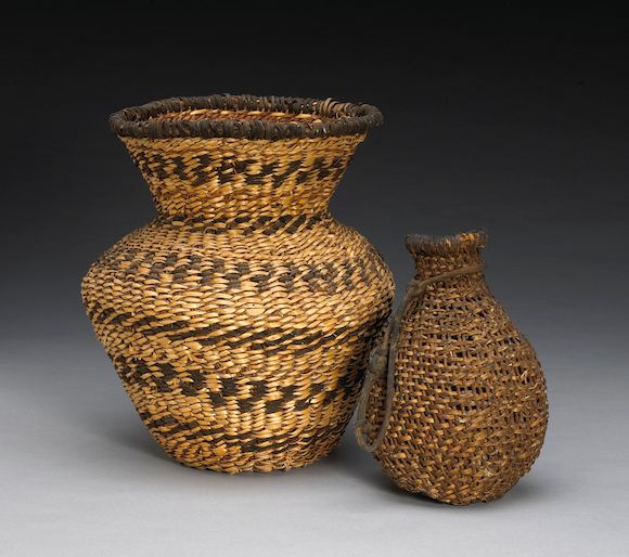 Bonhams : Two Apache baskets