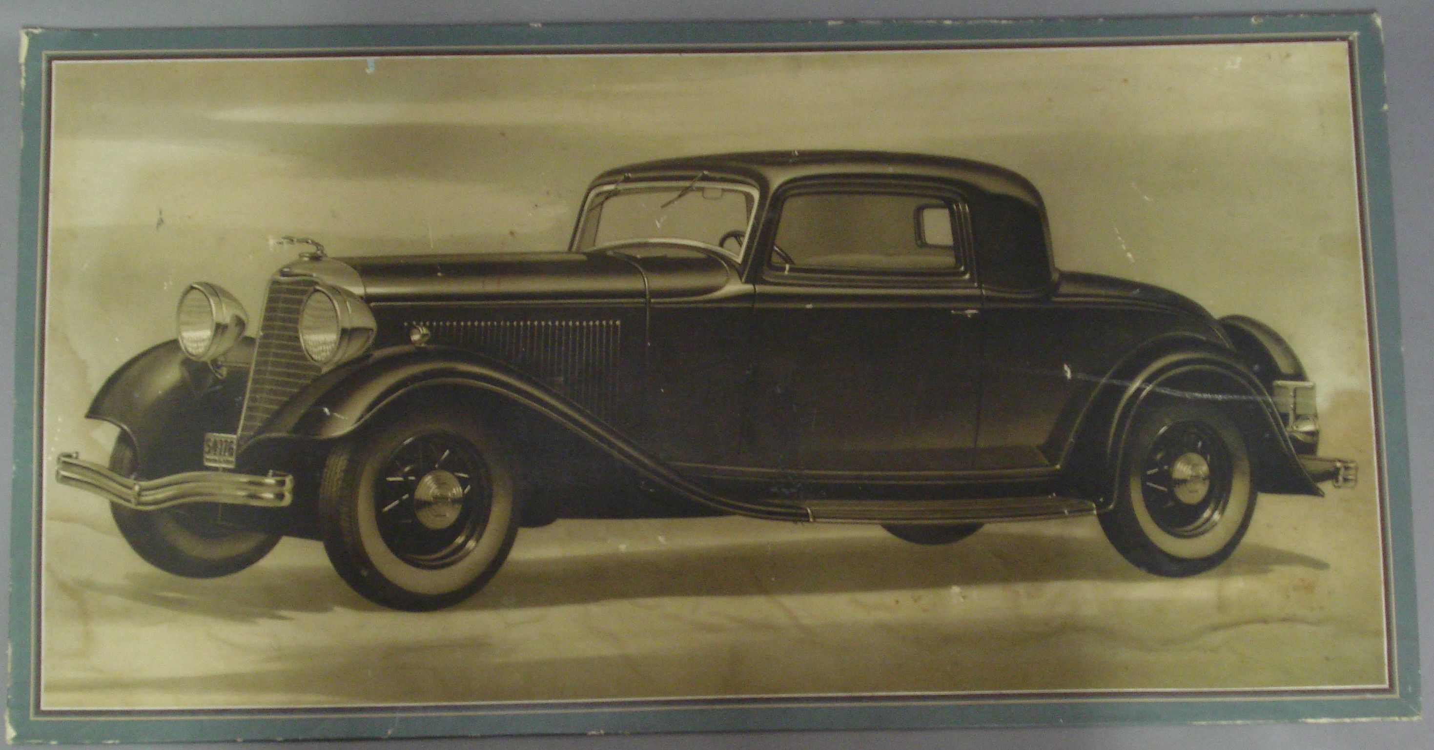 Bonhams Cars : A Lincoln showroom advertising panel, 1930s,
