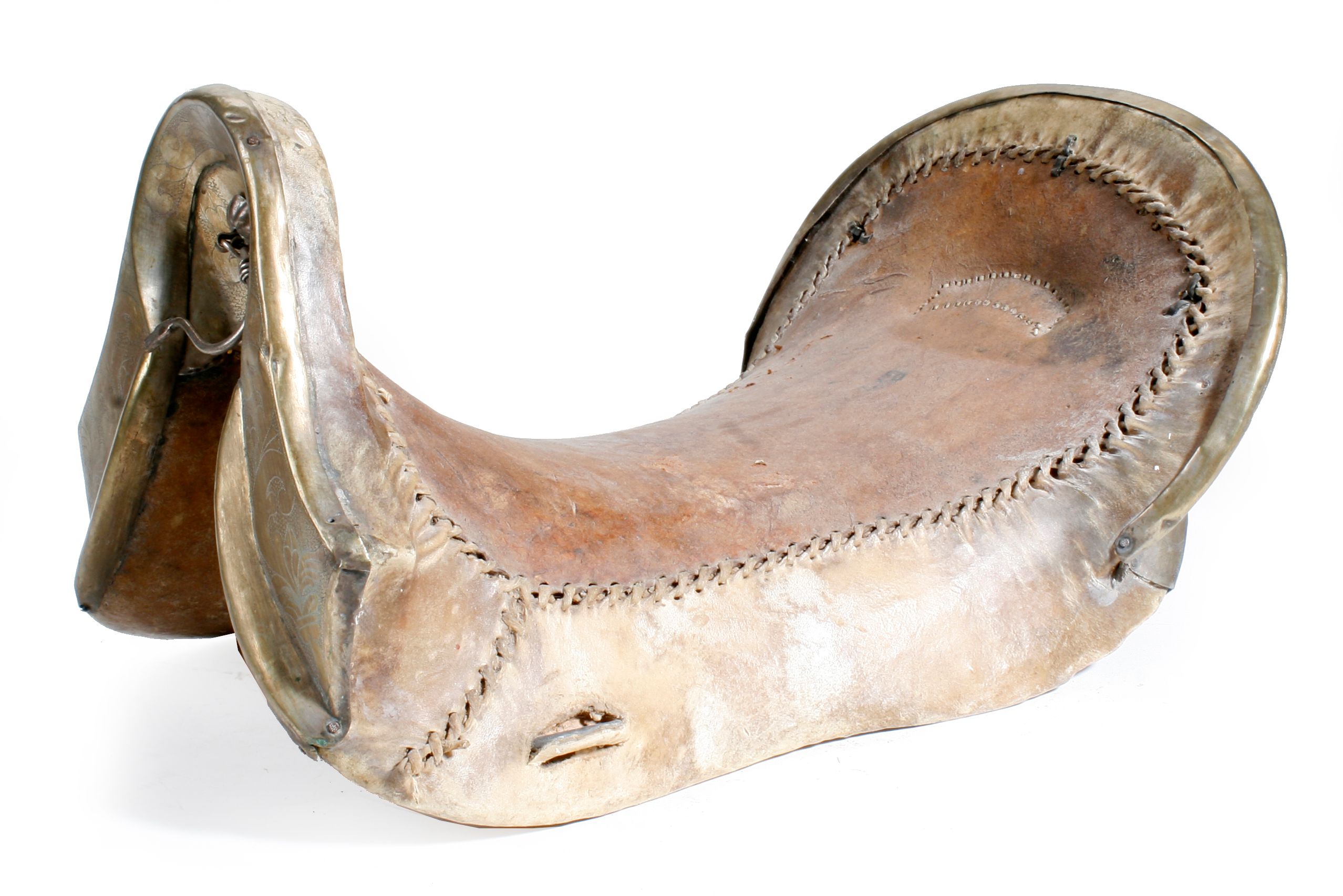 Bonhams : An Argentinan silver mounted gaucho saddle