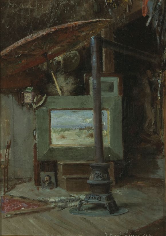 Bonhams : John Bond Francisco (American, 1863-1931) The artist's studio ...