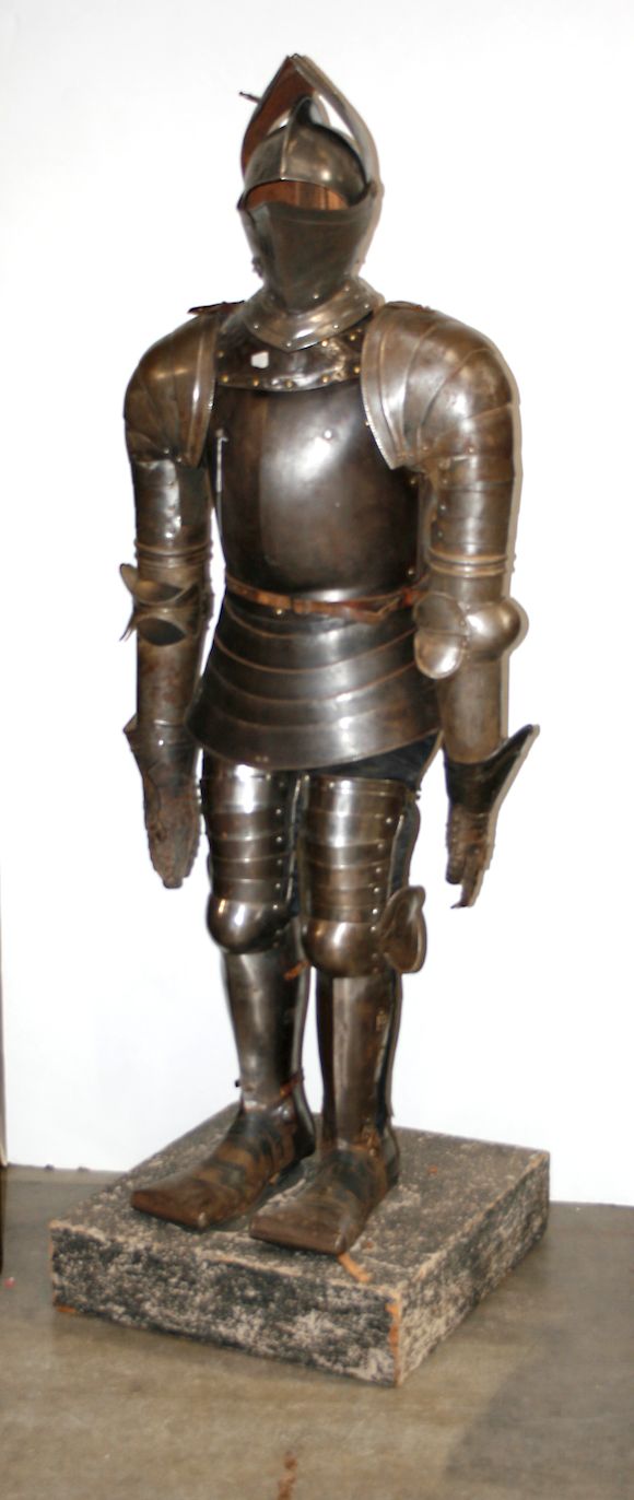 Bonhams : A Victorian suit of armor