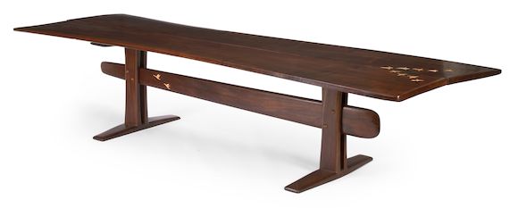 Bonhams : Arthur (Tripp) Espenet Carpenter III (American) Trestle Table