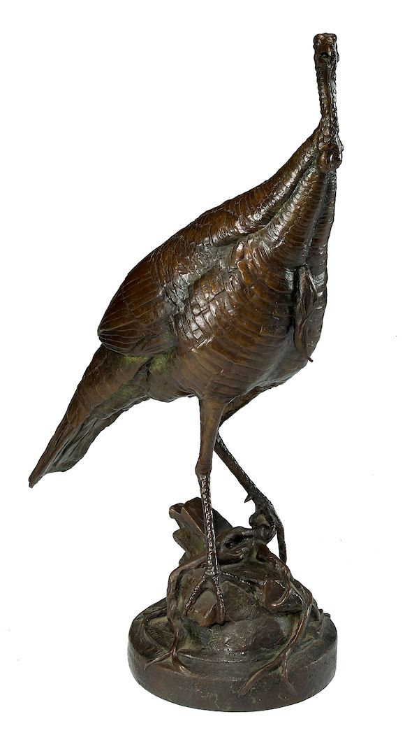 Bonhams : Walter T. Matia (American, born 1953) Wild turkey, 1988 ...