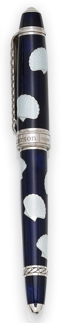 Bonhams : DAVID OSCARSON: Seaside Collection Limited Edition Fountain Pen