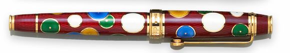 Bonhams : DAVID OSCARSON: Pierrot And Pierrette Fountain Pen